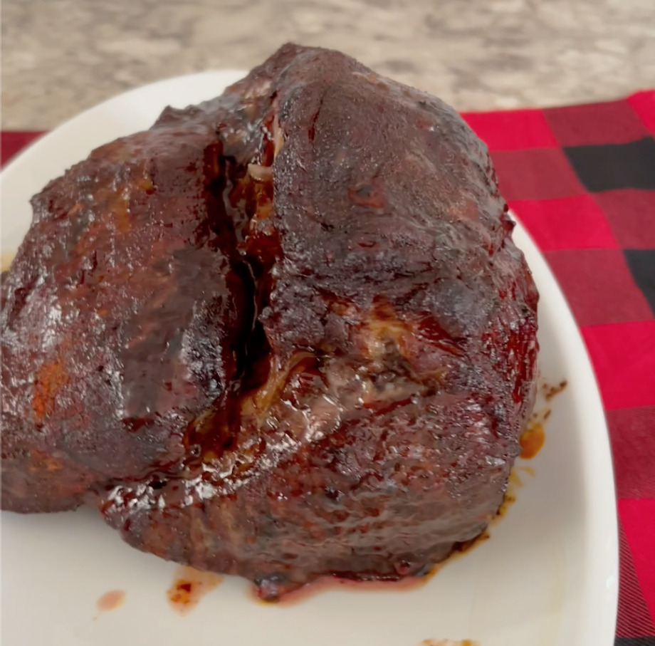 Poorman's Brisket aka smoked Top Round Roast - Get2Cooking.com®